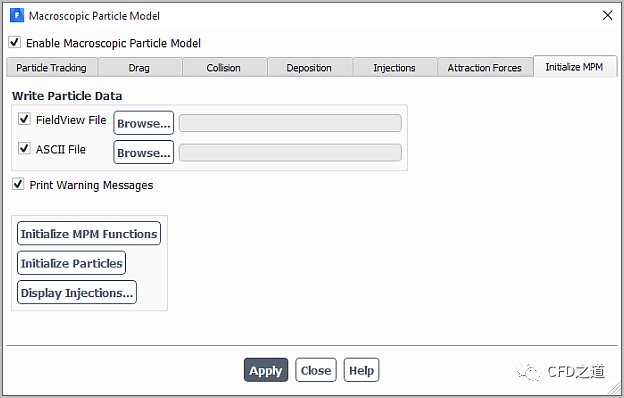 MPM模型｜02 Fluent设置