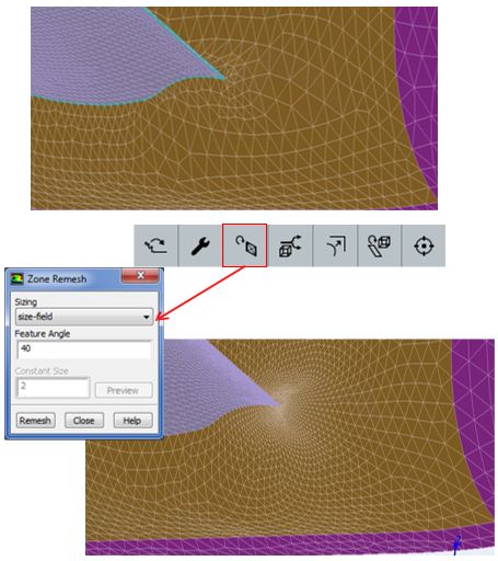【Fluent Meshing】09：面网格重构