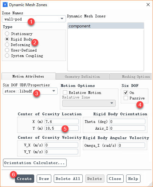 【Fluent案例】应用重叠网格及6DOF模型计算逃生舱运动轨迹