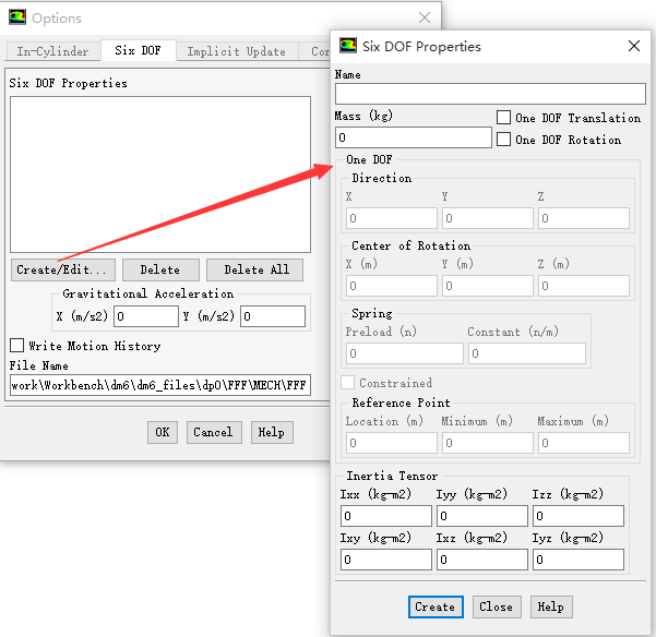 Fluent动网格【16】：6DOF