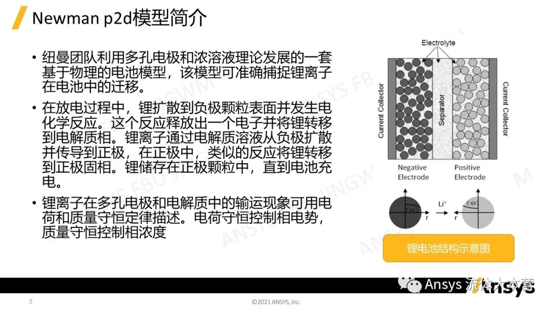 【Fluent】电池模型Newman P2D模型